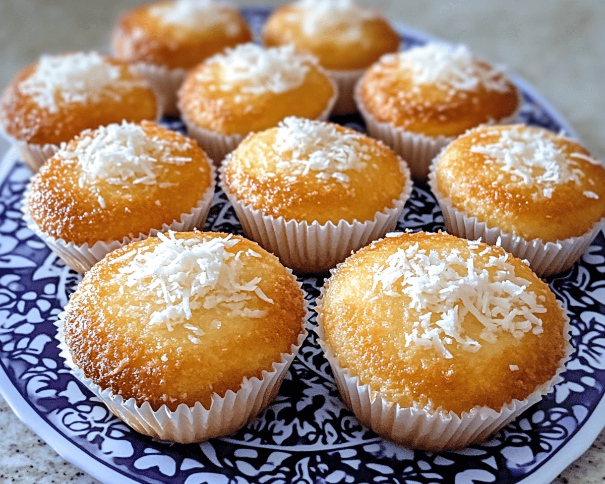 Portuguese Coconut Cakes – Yummy Bric