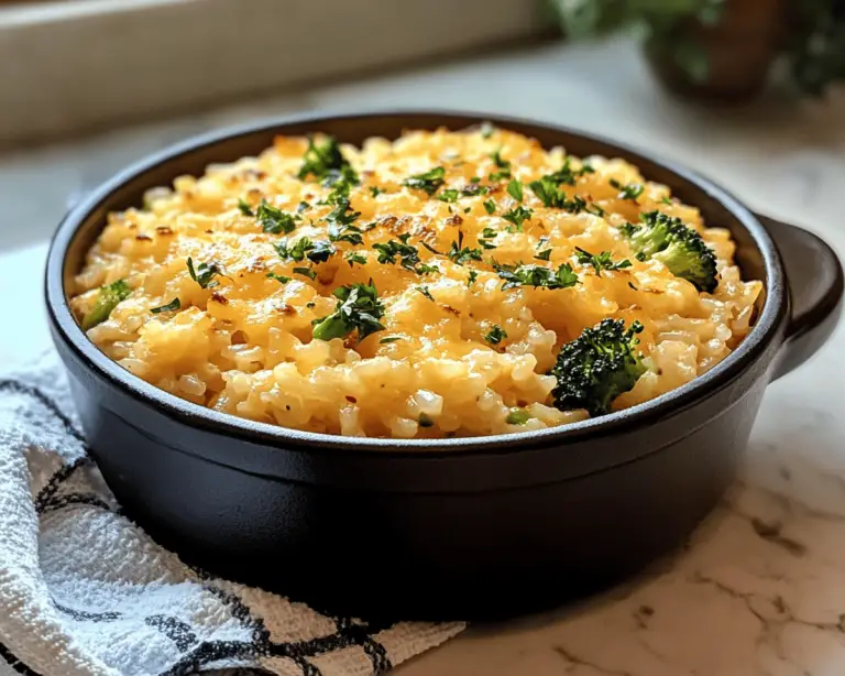 Broccoli Rice and Cheese Casserole – Yummy Bric