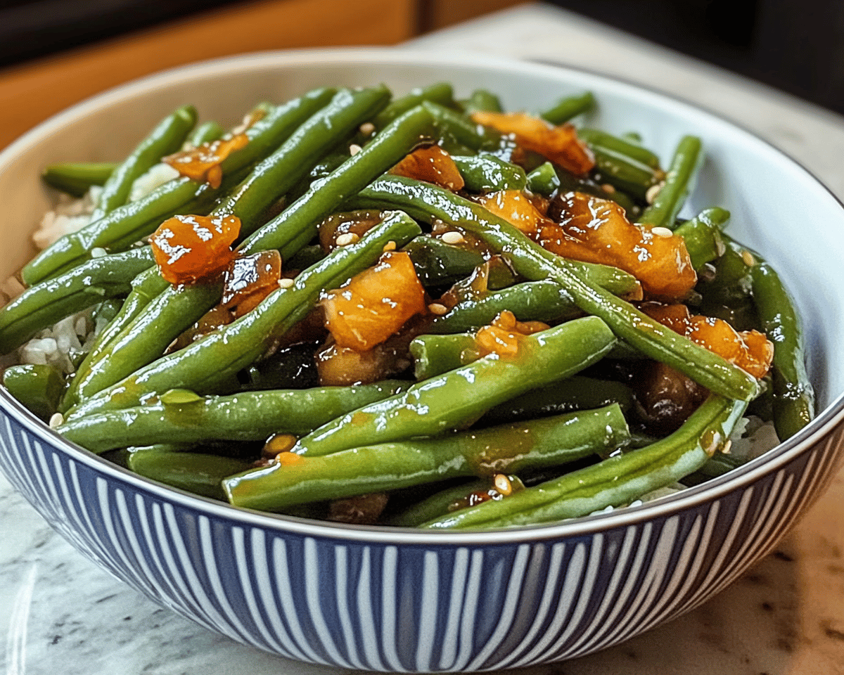 Chinese Buffet Green Beans – Yummy Bric