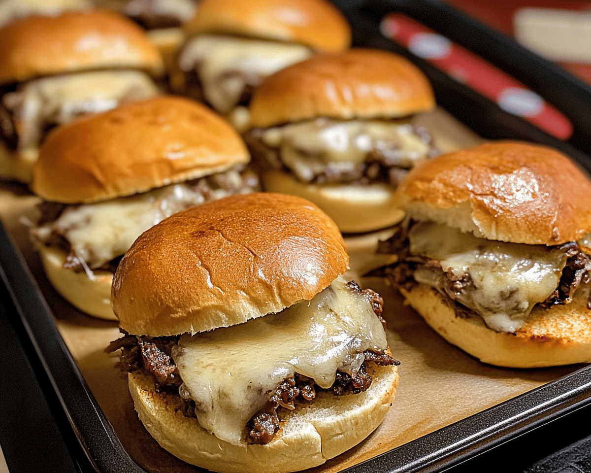 Philly Cheesesteak Sliders Recipe – Yummy Bric