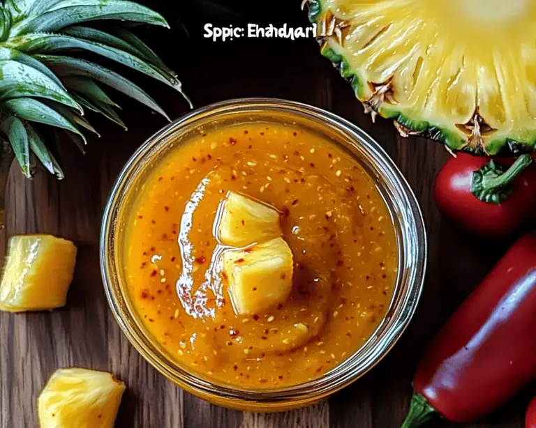 Spicy Pineapple Habanero Hot Sauce Recipe – Yummy Bric