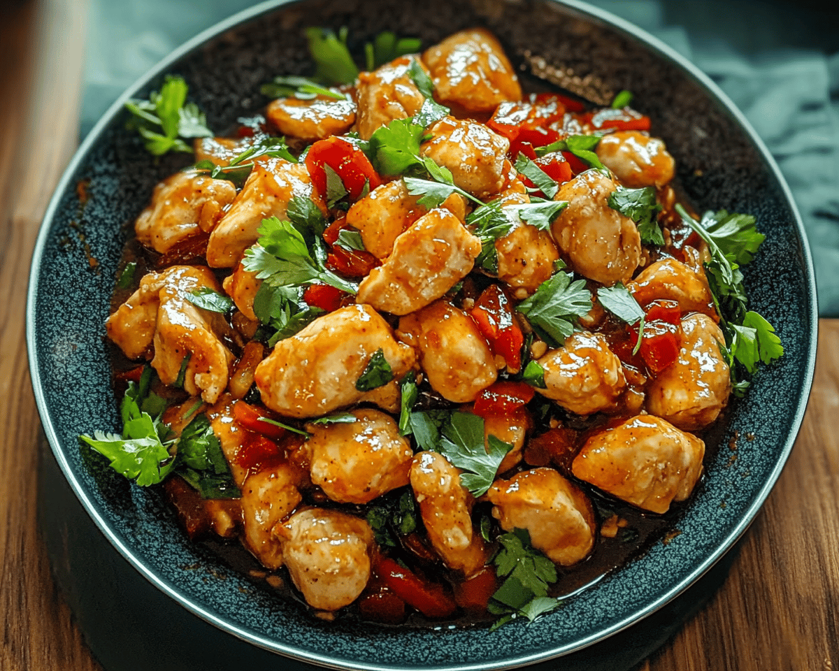 Sweet and Spicy Chicken Recipe – Yummy Bric