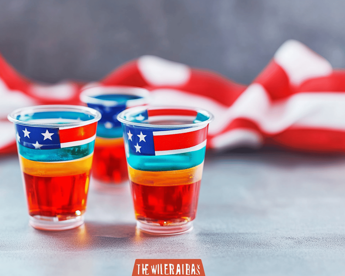 The Best American Flag Jello Shots – Yummy Bric