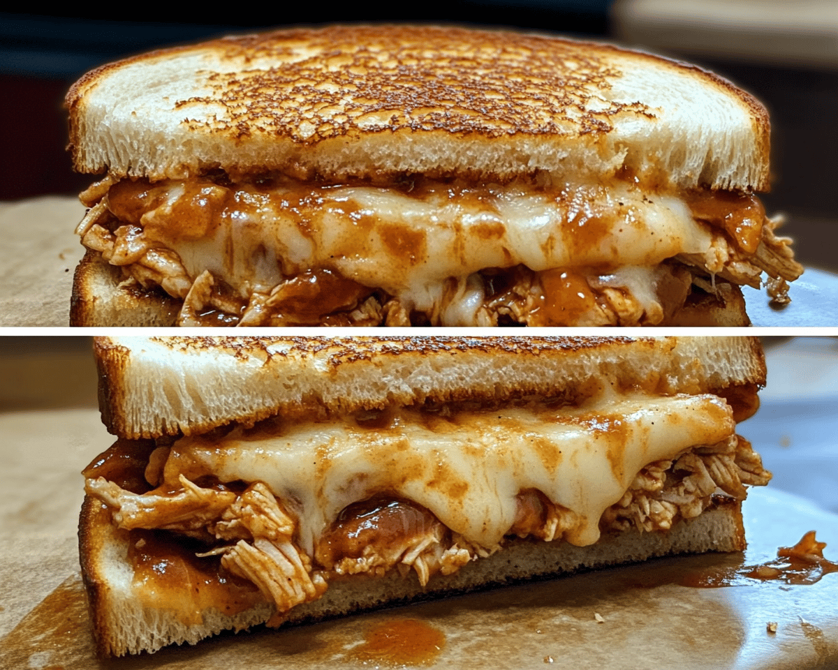 BBQ Chicken Grilled Cheese – Yummy Bric