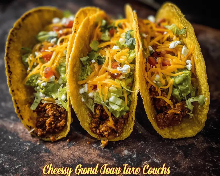 Cheesy Gordita Crunch Tacos – Yummy Bric
