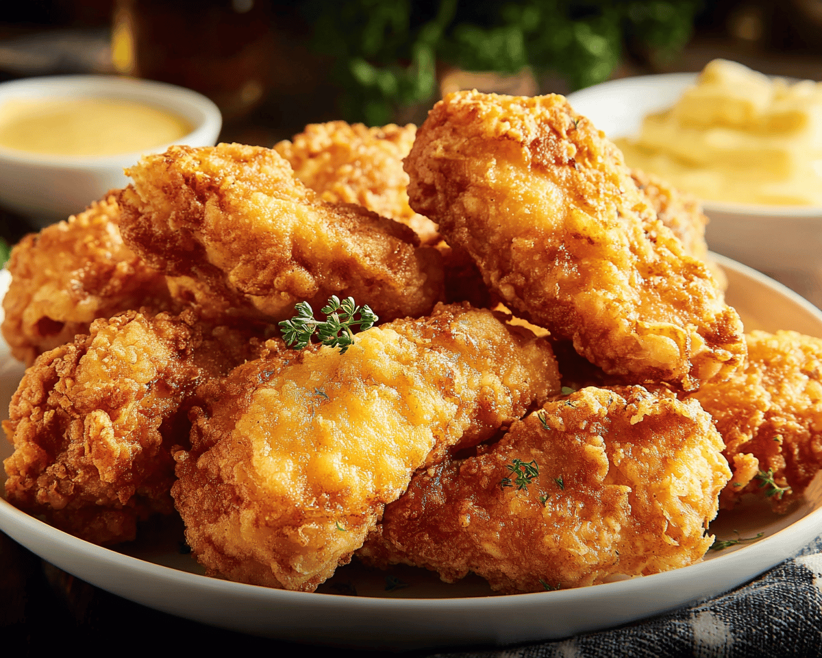 Crispy Fried Chicken Recipe – Yummy Bric