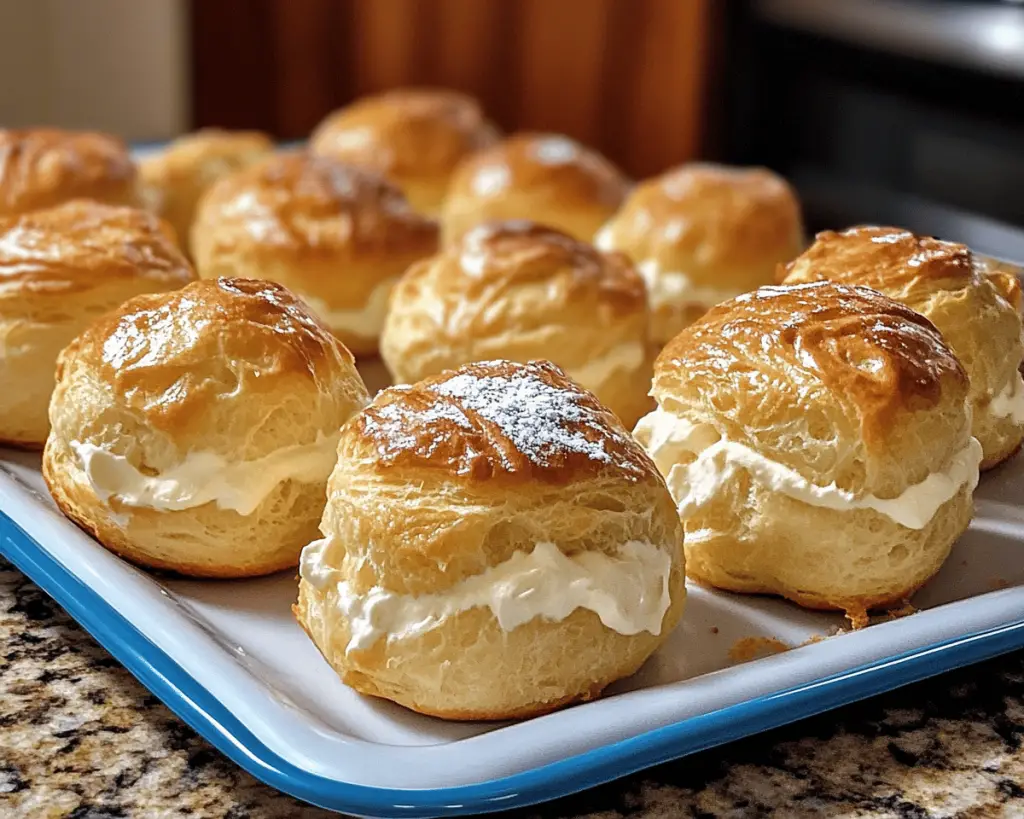 Italian Cream Puffs – Yummy Bric