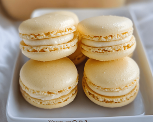 Vanilla Macarons – Yummy Bric
