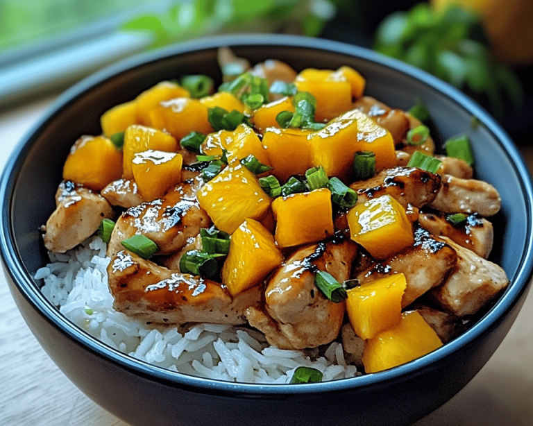 Asian Mango Chicken – Yummy Bric
