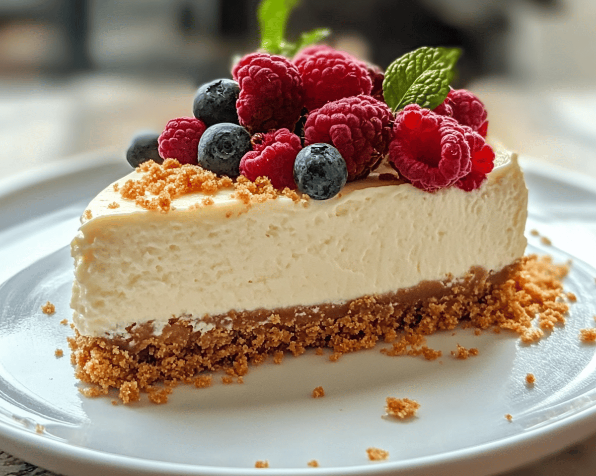 Easy No-Bake Cheesecake – Yummy Bric
