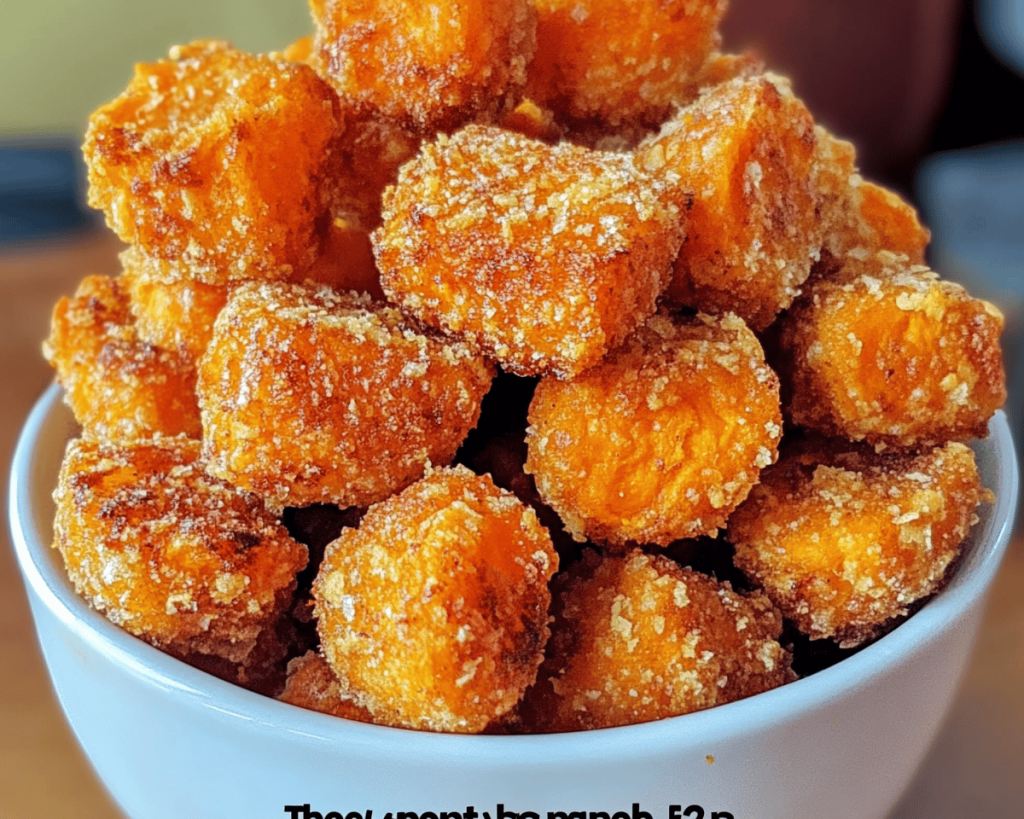 Crispy Sweet Potato Bites – The Perfect Appetizer or Snack! – Yummy Bric