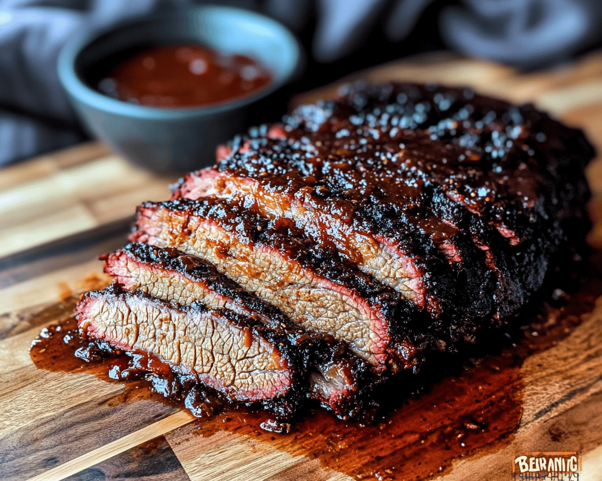 Tender Brisket with Homemade Barbecue Sauce – Yummy Bric