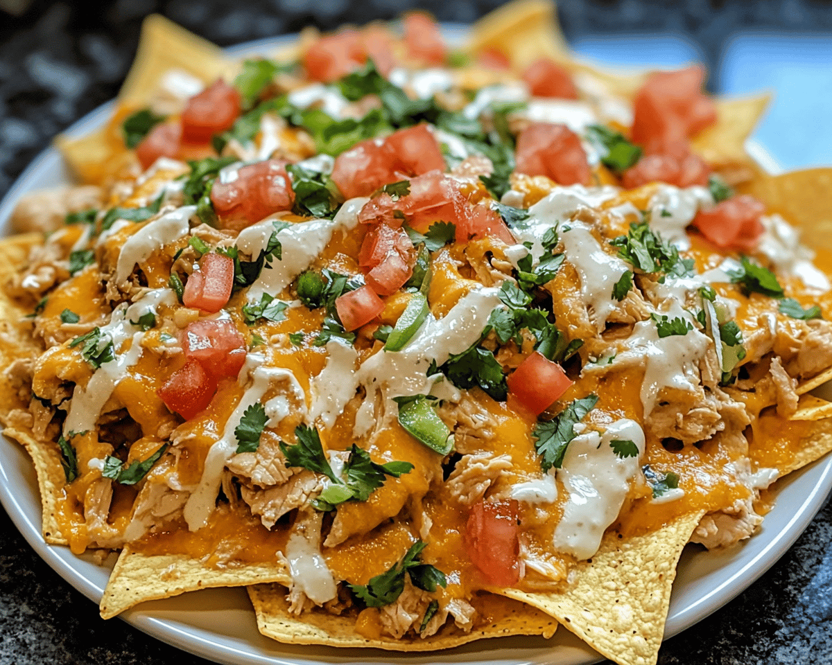 Best Creamy Chicken Nachos – Yummy Bric