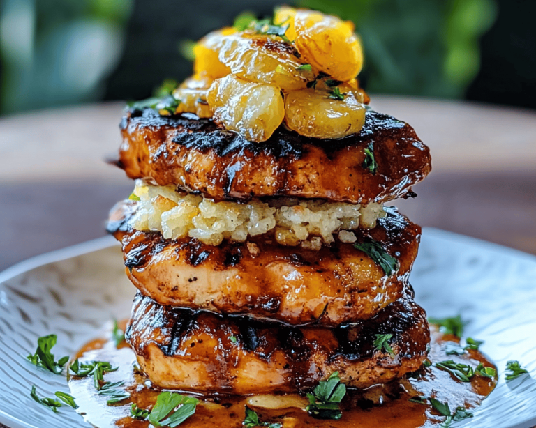Best Hawaiian Huli Huli Chicken Stack Recipe – Yummy Bric