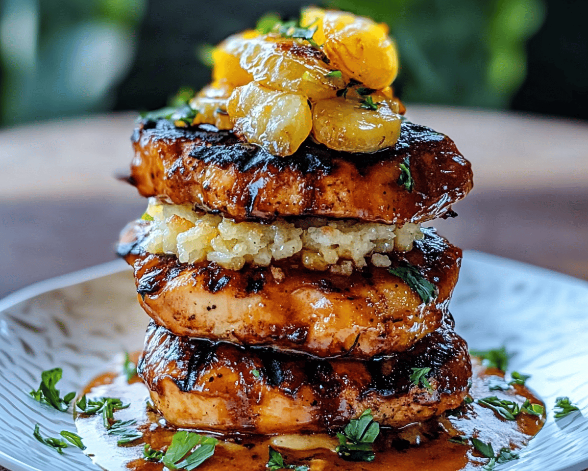 Best Hawaiian Huli Huli Chicken Stack Recipe – Yummy Bric