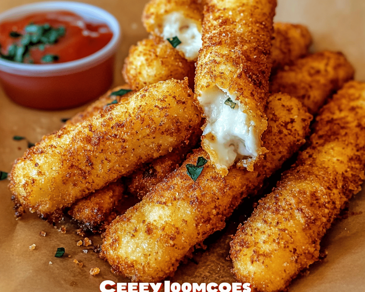 Cheesy Mozzarella Sticks – Gooey, Crispy & Totally Irresistible ...