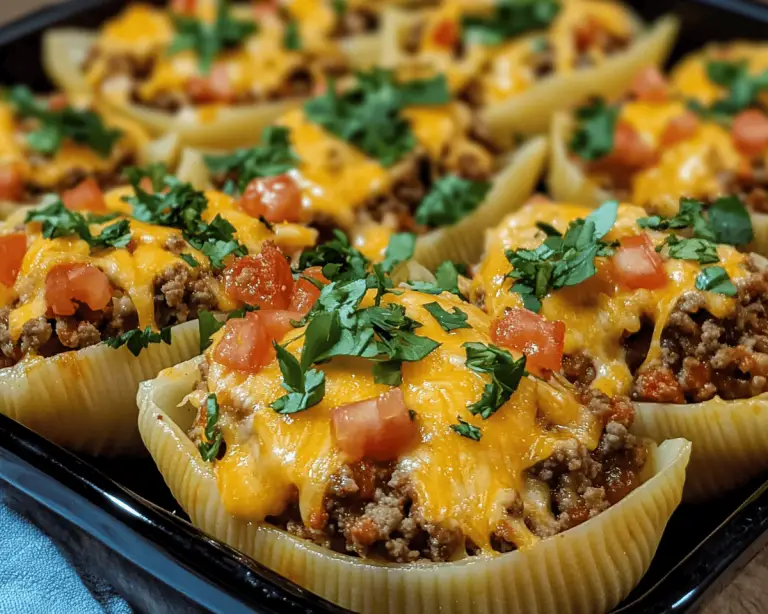 Cheesy Taco Stuffed Shells Recipe – Yummy Bric