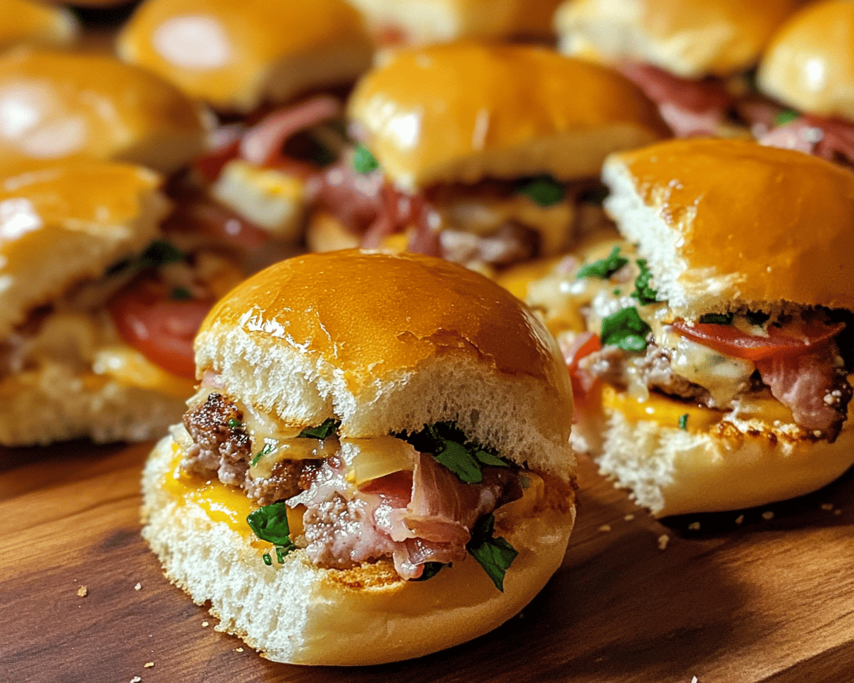 Chopped Club Sliders – Bite-Sized, Savory & Perfect for Sharing ...