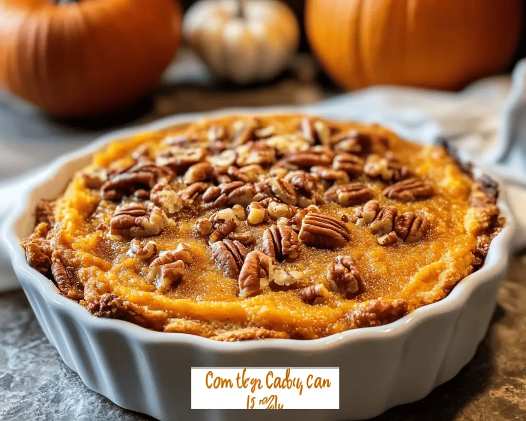 Cozy Pumpkin Pecan Cobbler for Fall – Yummy Bric