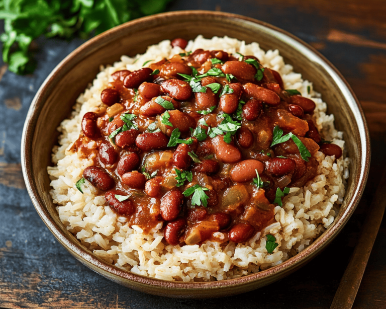 Creole Red Beans and Rice | Flavorful & Hearty Meal – Yummy Bric