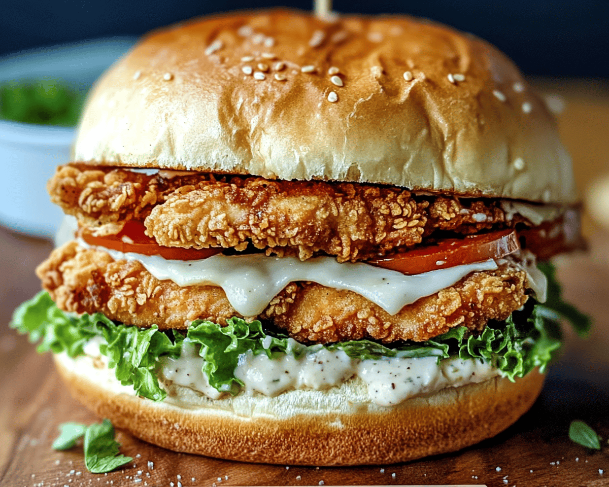 Crispy Chicken Caesar Sandwich: A Delicious Twist on a Classic – Yummy Bric