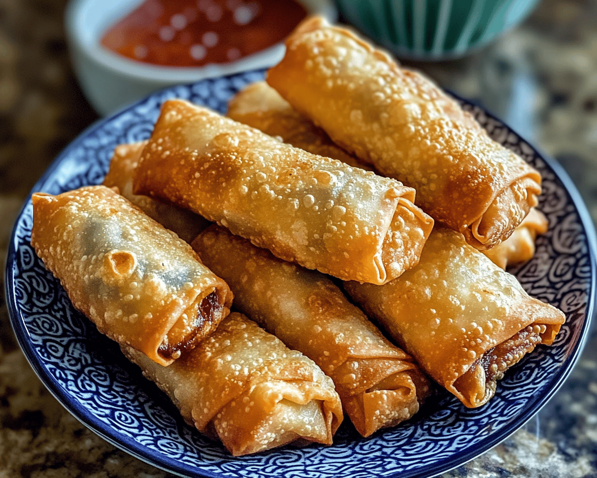 Crispy Homemade Egg Rolls Recipe – Yummy Bric