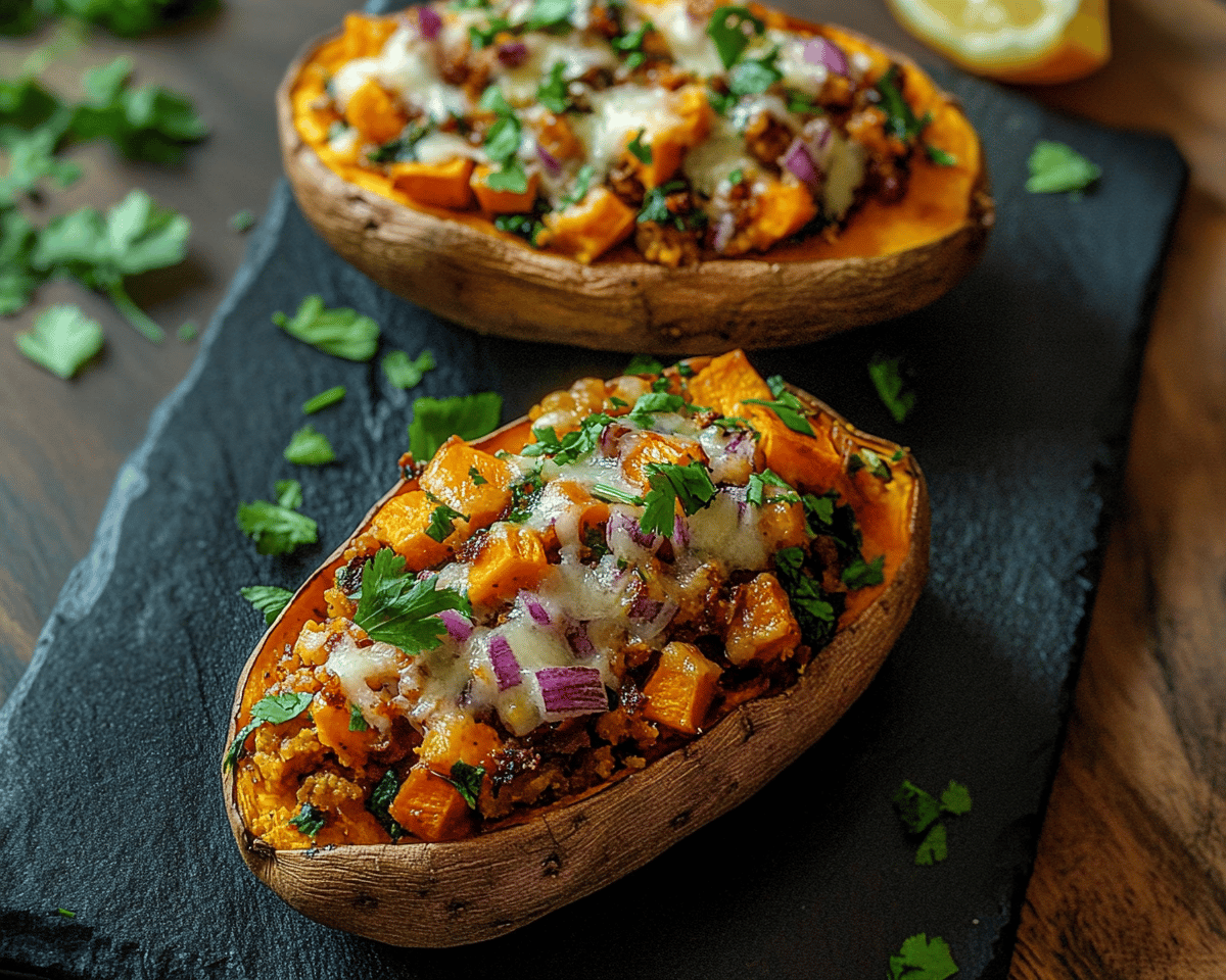 Easy & Delicious Stuffed Sweet Potatoes Recipe – Yummy Bric