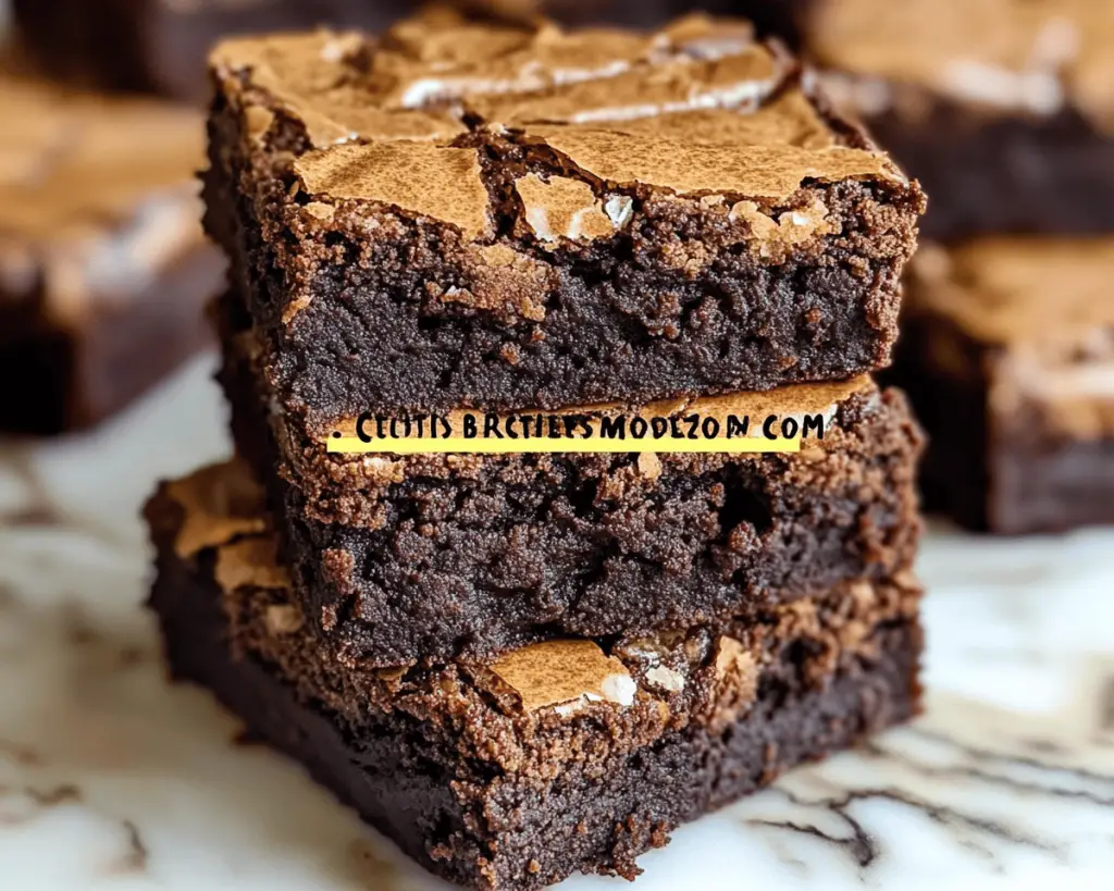 Fudgy Biscoff Brownies Delight – Rich, Gooey & Irresistibly Spiced ...