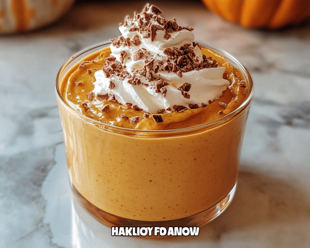 Healthy Pumpkin Mousse – Creamy, Light & Full of Fall Flavor! – Yummy Bric