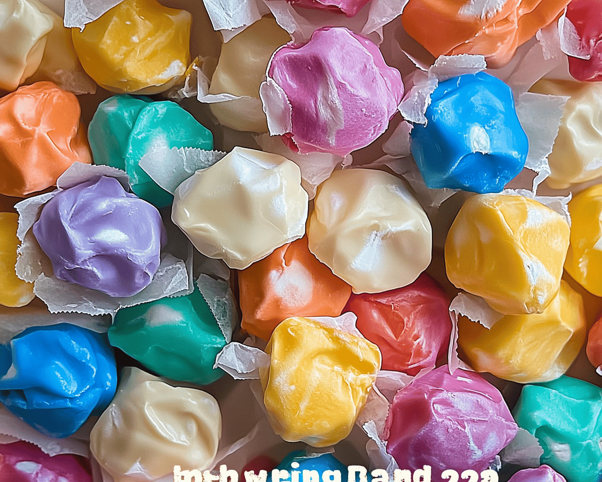 Homemade Saltwater Taffy – Chewy, Sweet & Bursting with Classic Candy ...