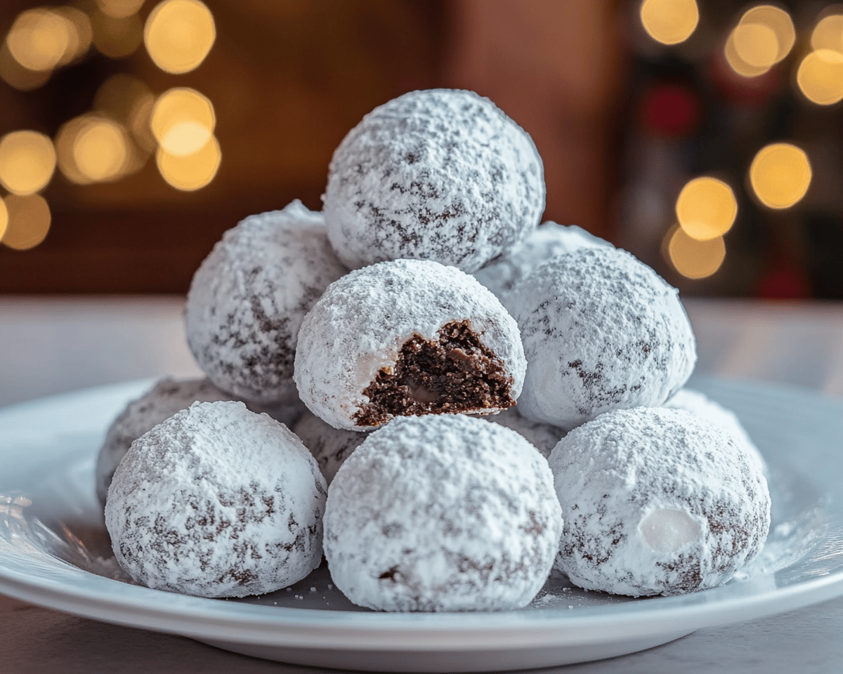 Irresistible Chocolate Snowball Cookies Recipe – Yummy Bric