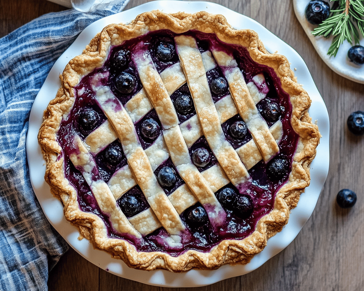 Irresistible Homemade Huckleberry Pie – Yummy Bric