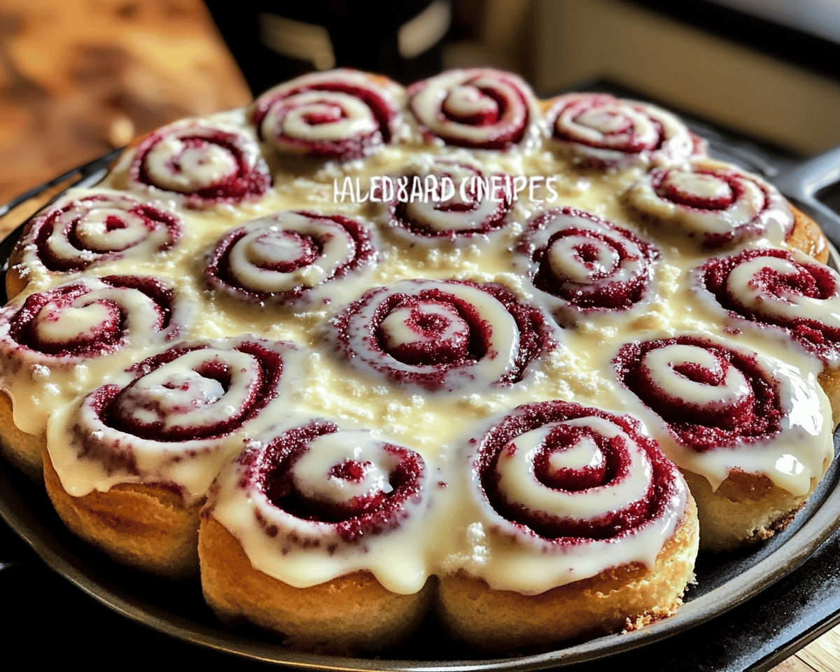 Make Heavenly Red Velvet Cinnamon Rolls With This Simple Recipe – Yummy ...