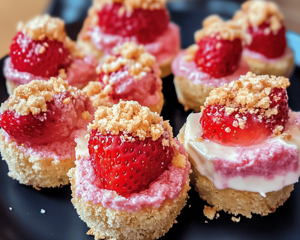 Make These Indulgent Strawberry Cheesecake Crunch Bites You Will Really ...
