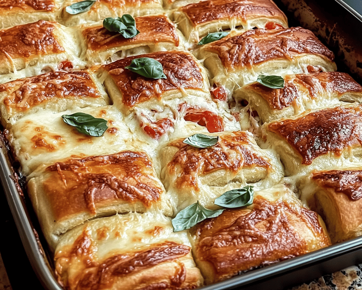 Make This Simple Italian Crescent Roll Sandwich Bake Everyone Will ...