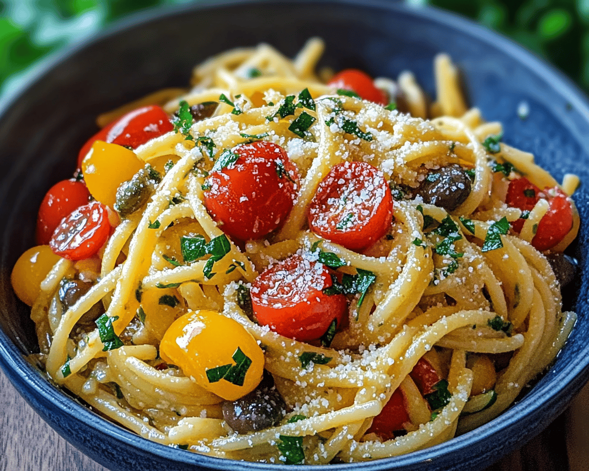 Refreshing Mediterranean Pasta Recipe – Yummy Bric