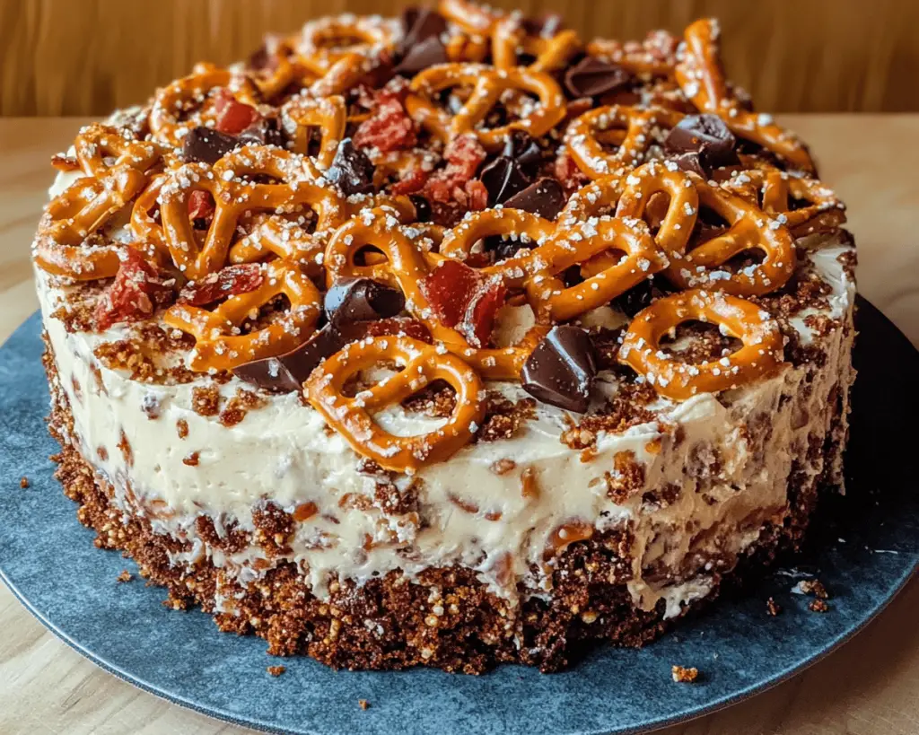 Spicy Ranch Pretzel Chaos Cake – Sweet, Salty & Boldly Addictive ...