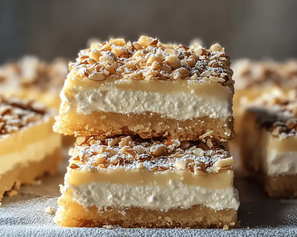 The Lightest Ricotta Squares You Will Ever Make With Almond Crunch ...
