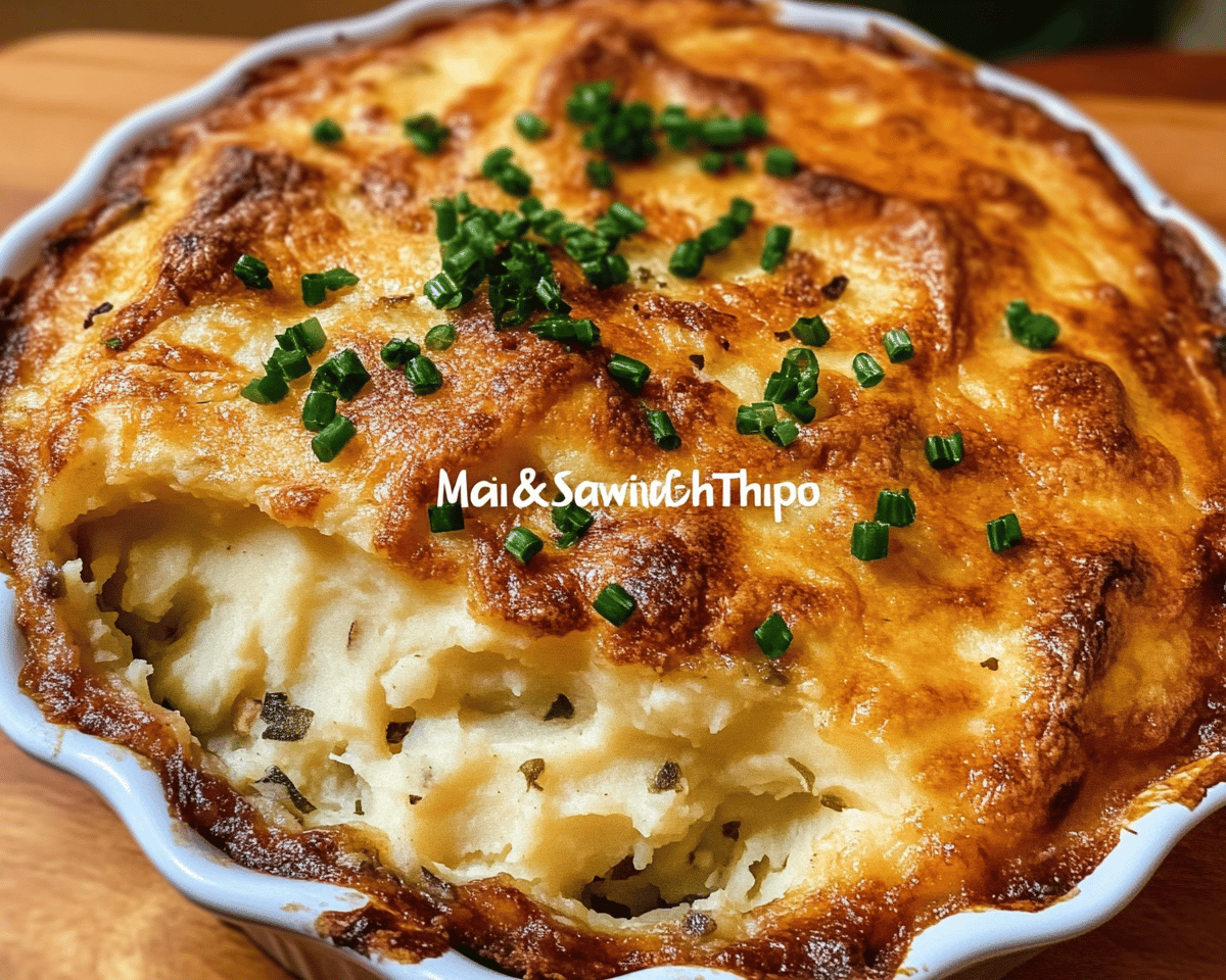 Turkey Mashed Potato Pie – Cozy, Savory & Perfect for Leftovers ...