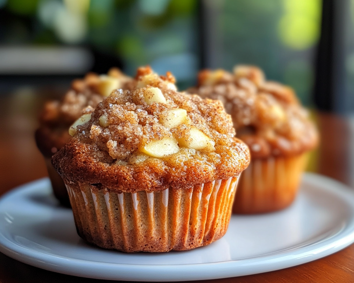 Apple Cinnamon Greek Yogurt Muffins | Healthy Breakfast Recipe – Yummy Bric