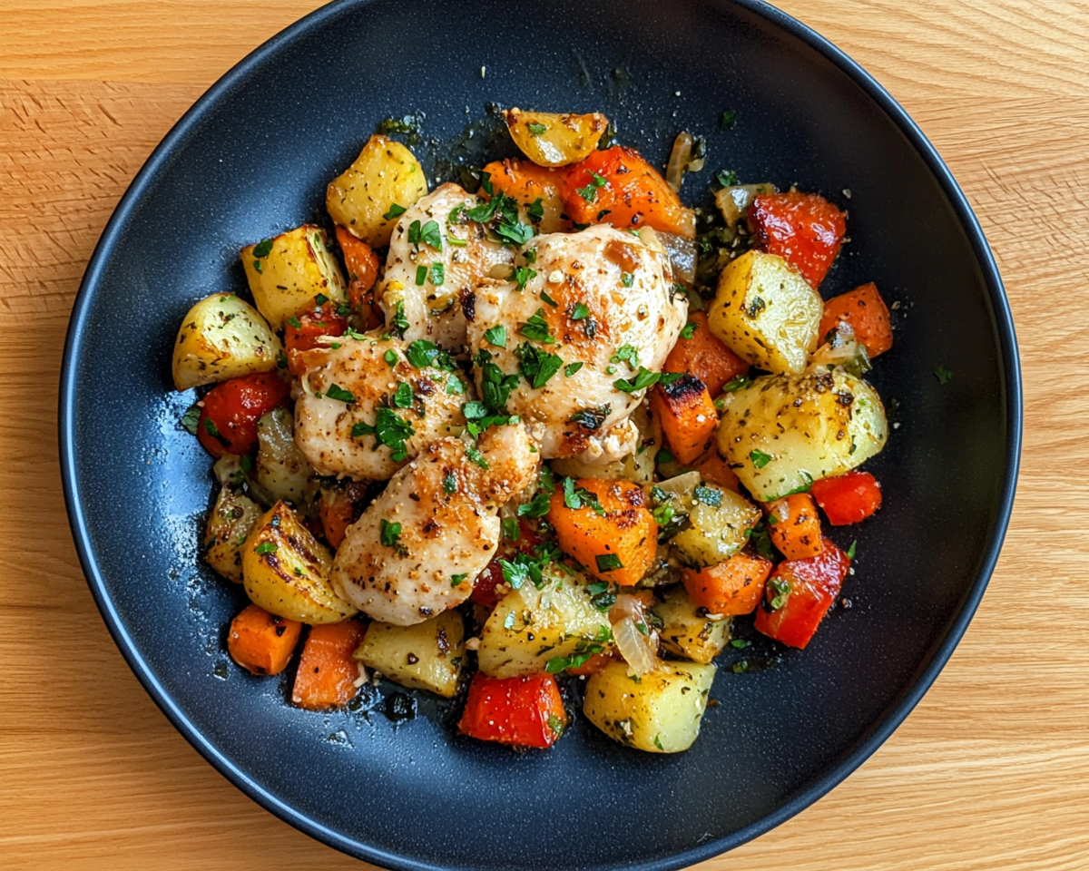 Clean Eating Chicken and Veggies (Healthy January Dinner) – Yummy Bric