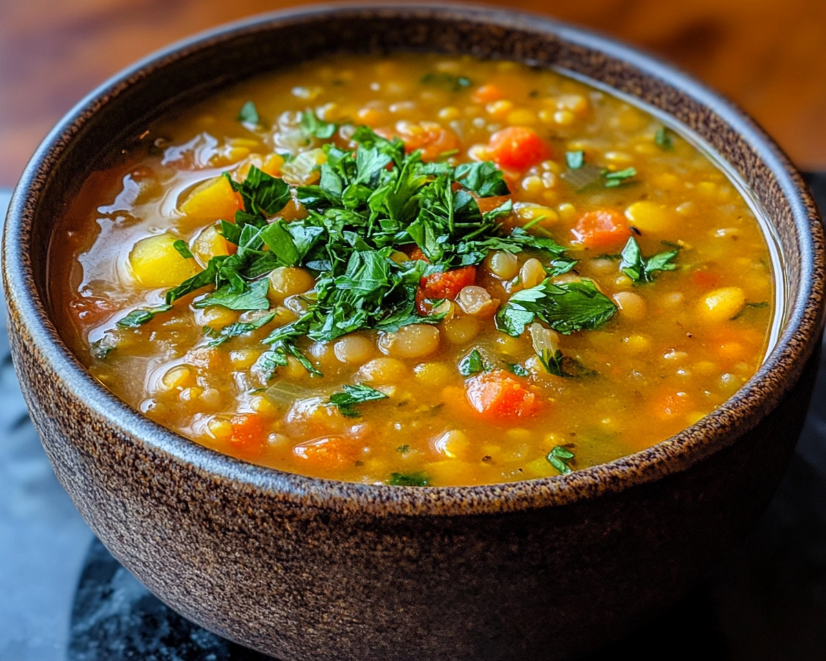 Clean Eating Lentil Soup (Healthy January Meal) – Yummy Bric