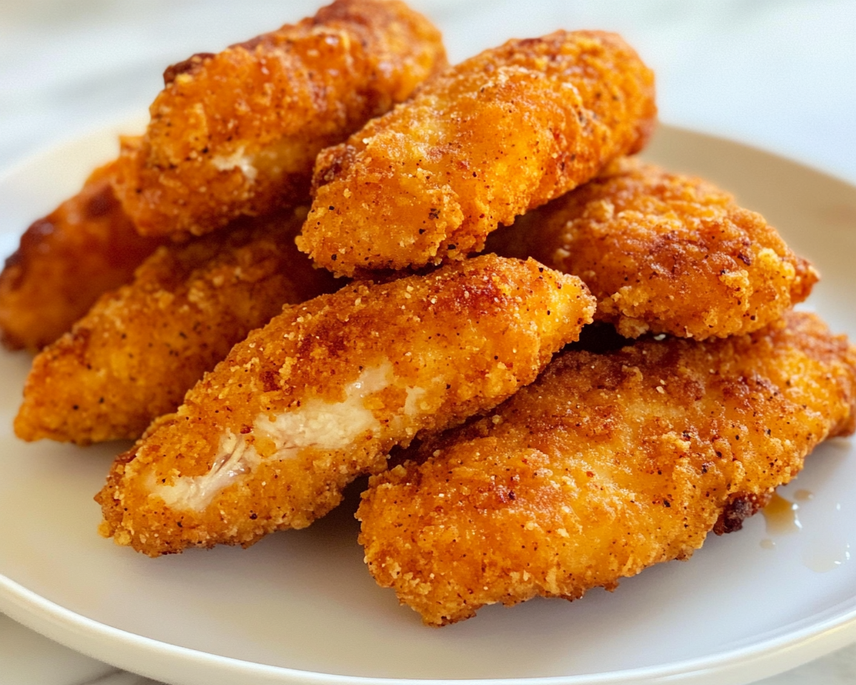 Crispy Chicken Tenders with Honey Mustard (Family Favorite) – Yummy Bric