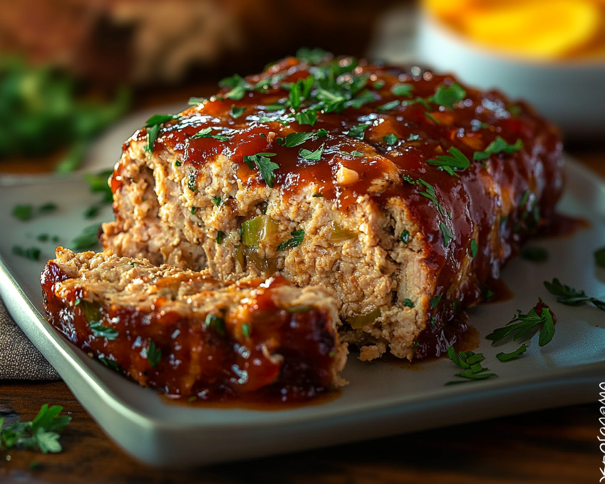 Delicious Juicy Chicken Meatloaf Recipe – Yummy Bric