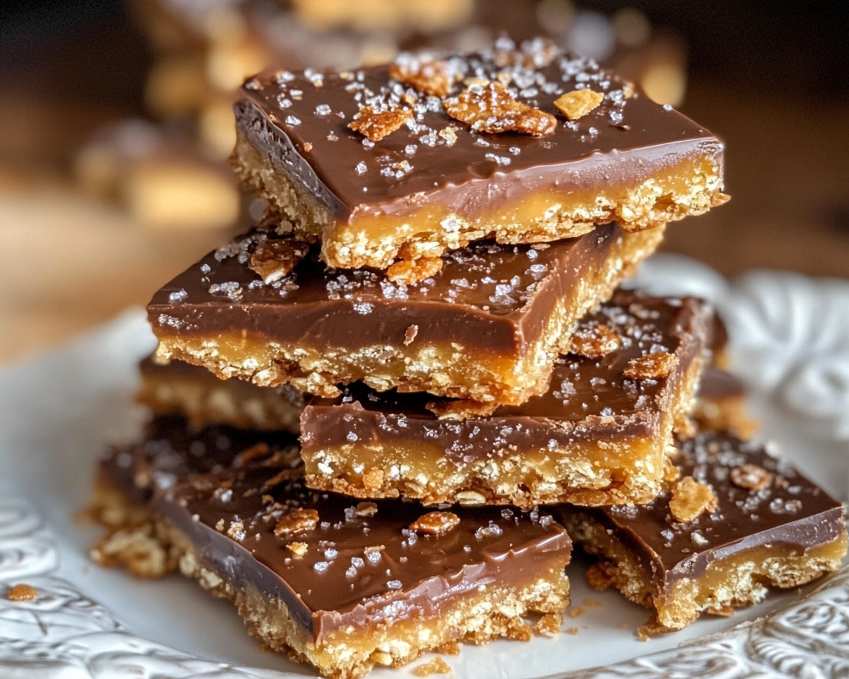 Easy Ritz Cracker Toffee Recipe for Holiday Treats – Yummy Bric