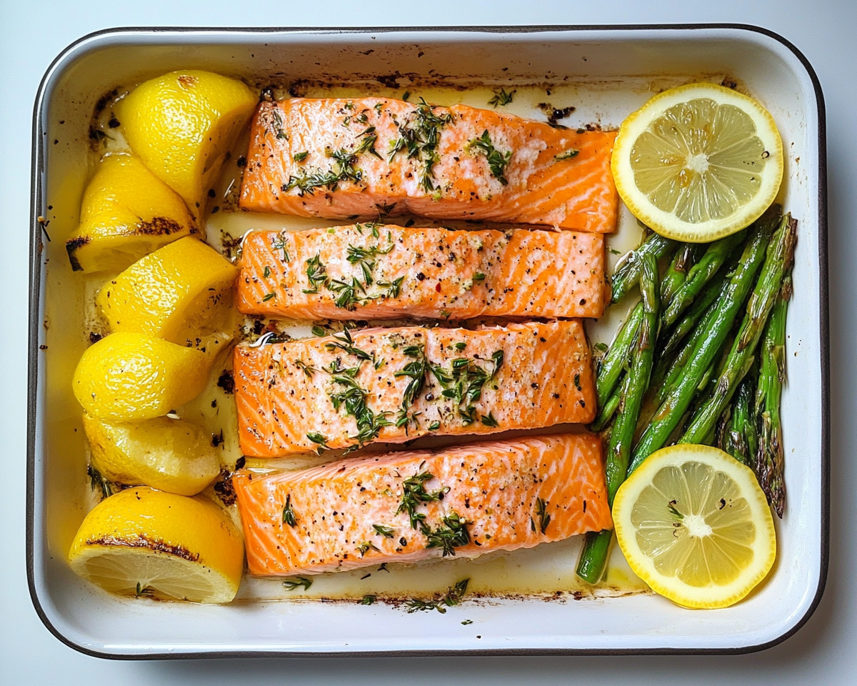 Healthy Baked Salmon Dinner (Clean Eating January Recipe) – Yummy Bric