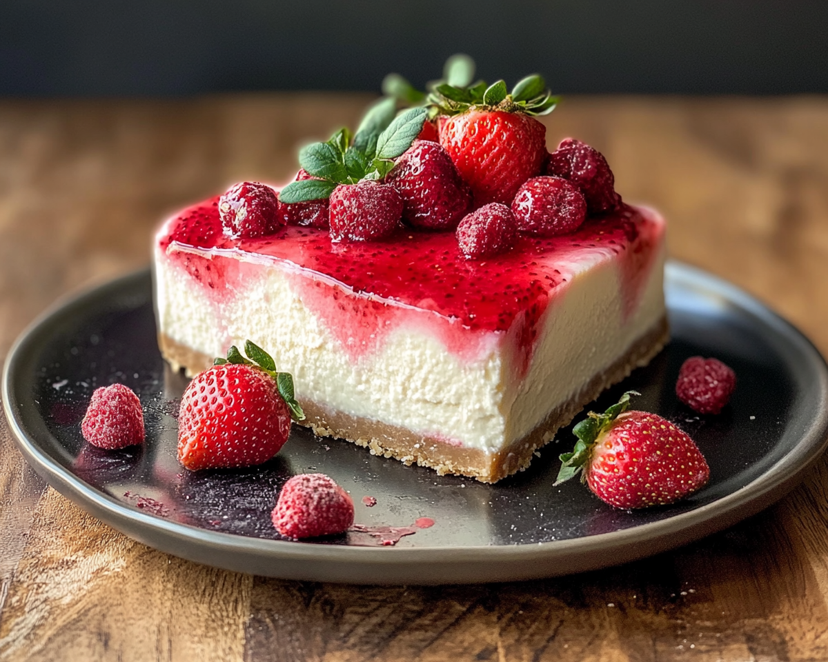 Heart-Shaped Strawberry Cheesecake (Valentine Dessert Recipe) – Yummy Bric