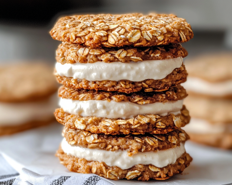 Homemade Oatmeal Cream Pies Recipe for Easy Dessert – Yummy Bric