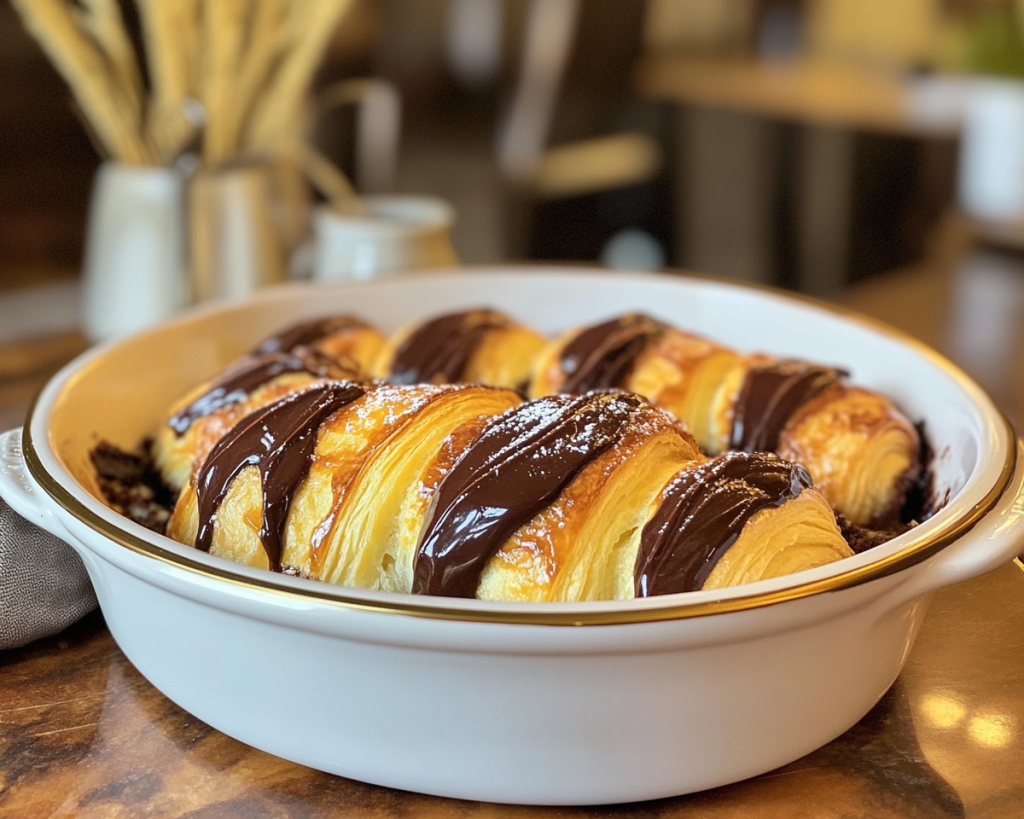 Indulgent Chocolate Croissant Casserole – Perfect for Cozy Mornings ...