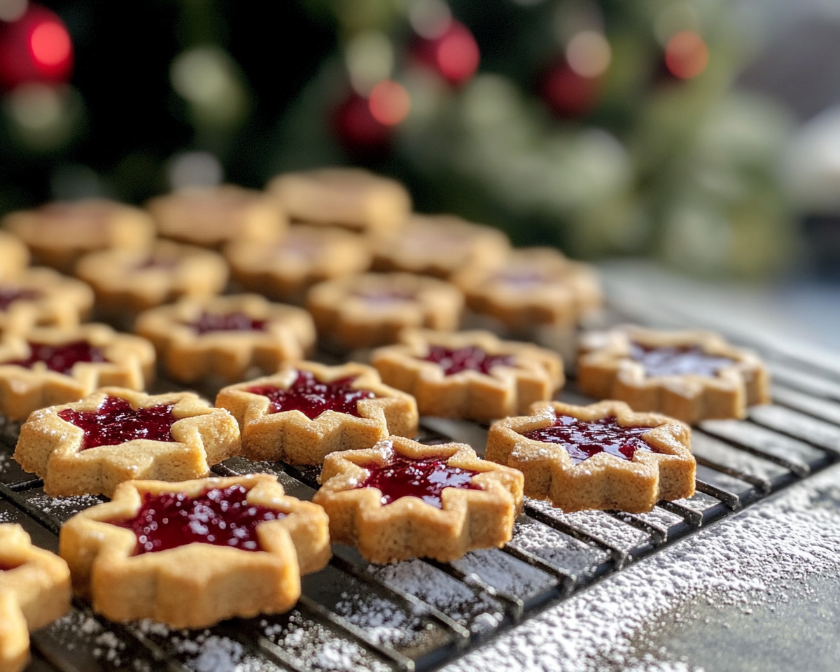 Linzer Cookies with Spiced Jam – Yummy Bric